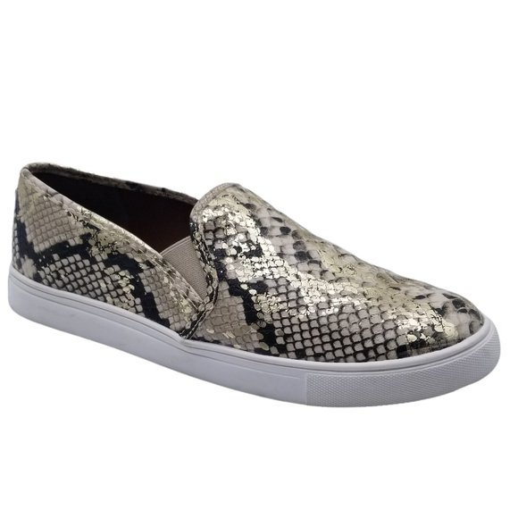 Steve Madden | Shoes | Steve Madden Snake Skin Slip On Sneakers | Poshmark